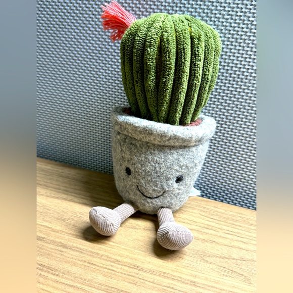 Jellycat | Accents | Jellycat Silly Succulent Cactus Euc | Poshmark